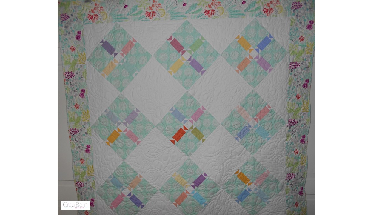 Candy Under Wraps Quilt - Gray Barn Designs