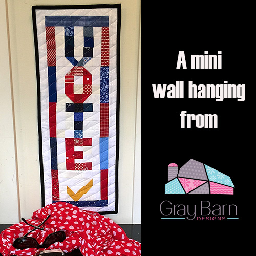 Patriotic Vote...A FREE Pattern! - Gray Barn Designs